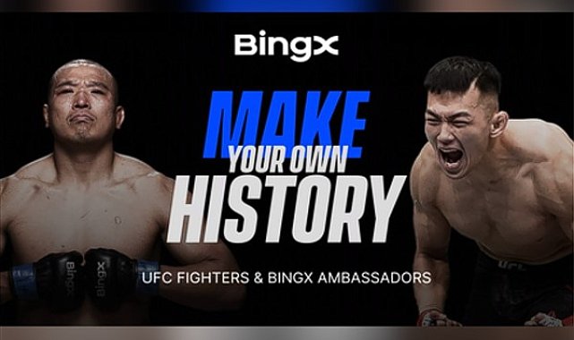 BingX'ten UFC dövüşçüleri Junyong Park ve Da Woon Jung ile iş birliği ...