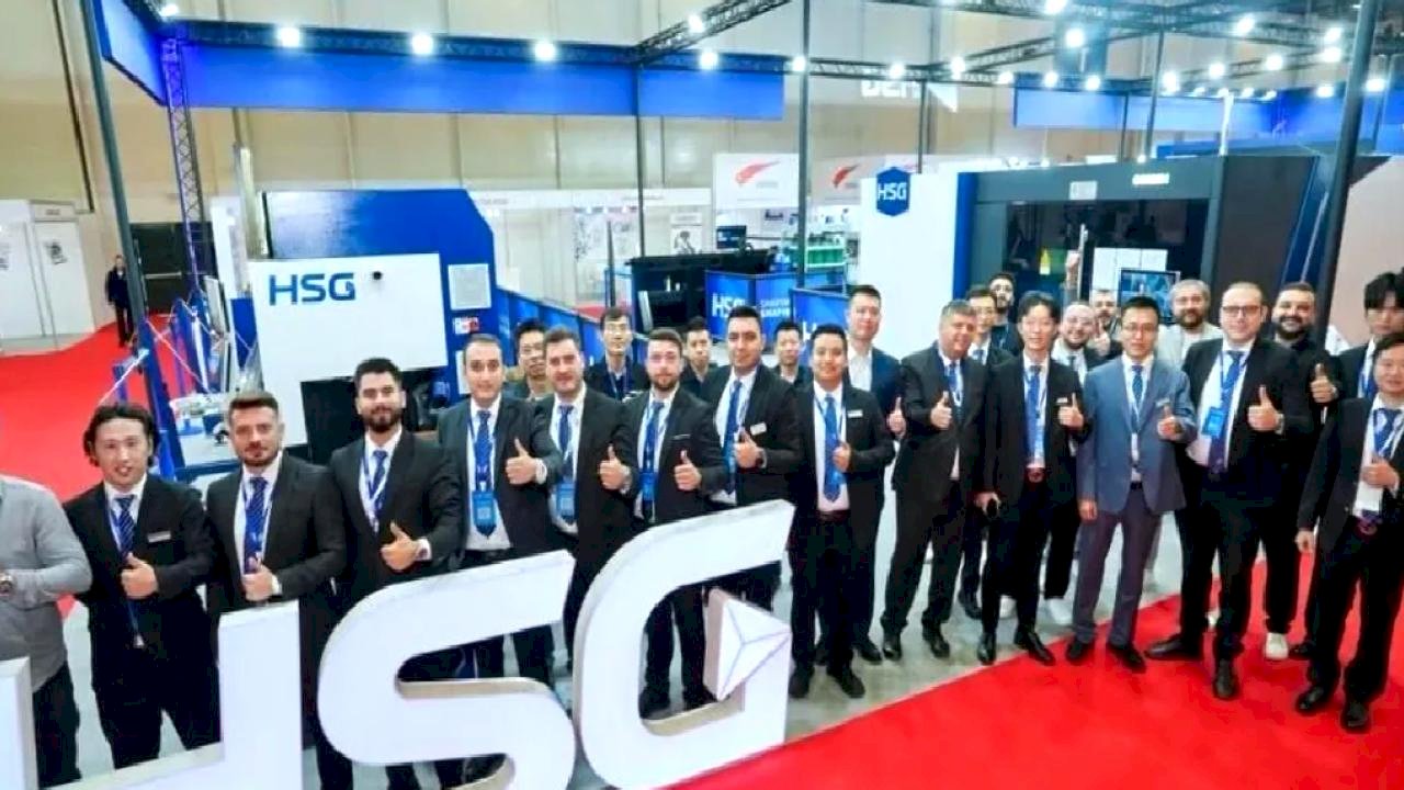 HSG Laser SMTECH 2025'te akıllı sac ve boru kesme çözümlerini tanıttı ...